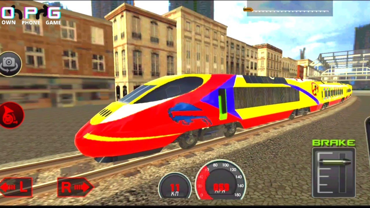 Indian Train Driving Simulator Game | City Train Game | Train Driving ...