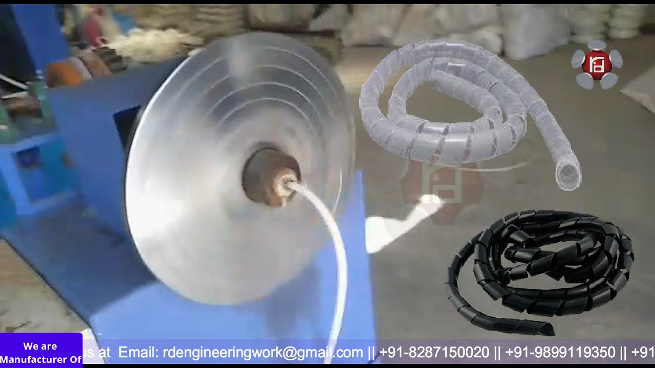 Nylon/LLDPE Spiral Cutting Tube Online Extrusion Plant || Machines by ...