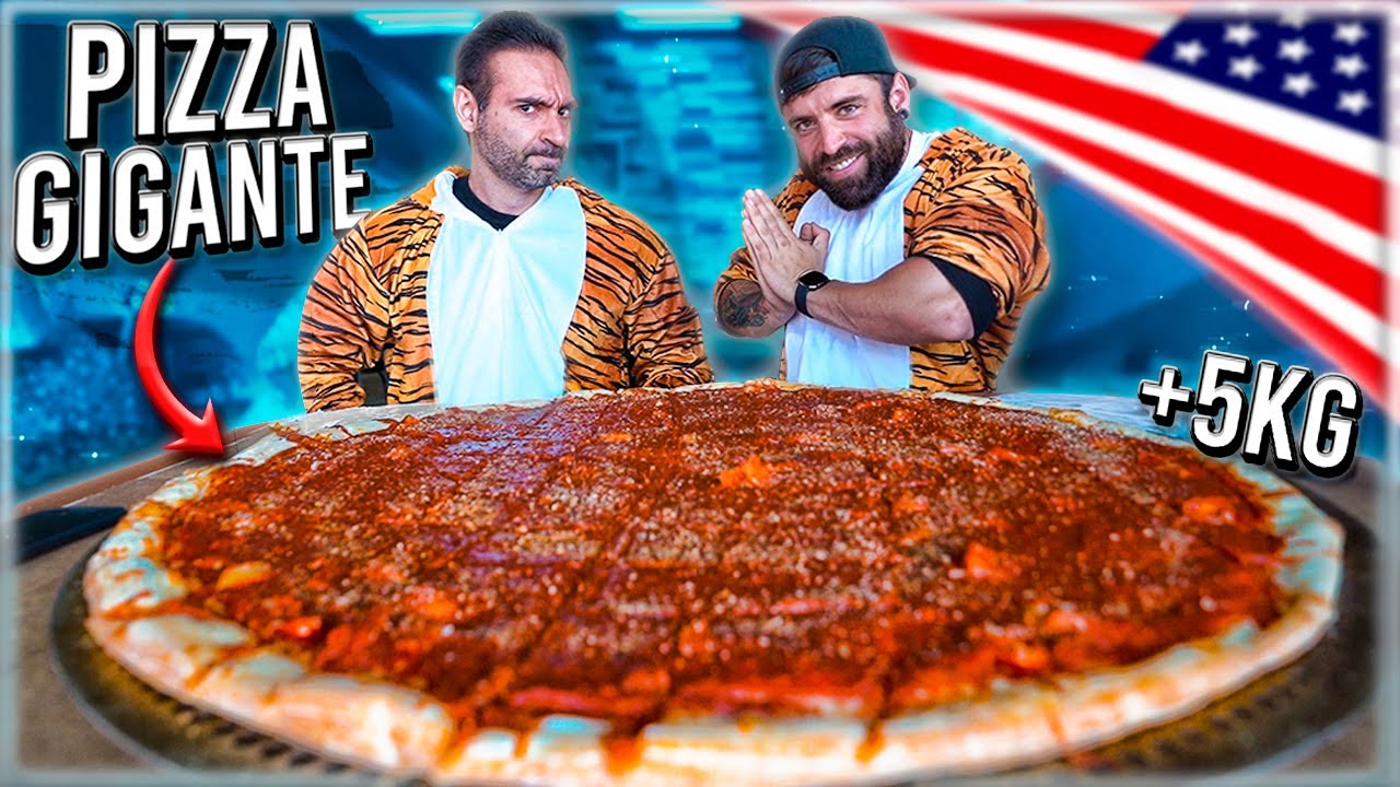 La PIZZA MÁS GRANDE de FLORIDA en EEUU 🏆 *CONSEGUIMOS el RÉCORD en ...