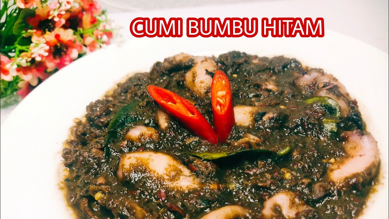 CARA MEMASAK CUMI BUMBU HITAM YANG ENAK BANGET | RESEP MASAKAN SEHARI ...