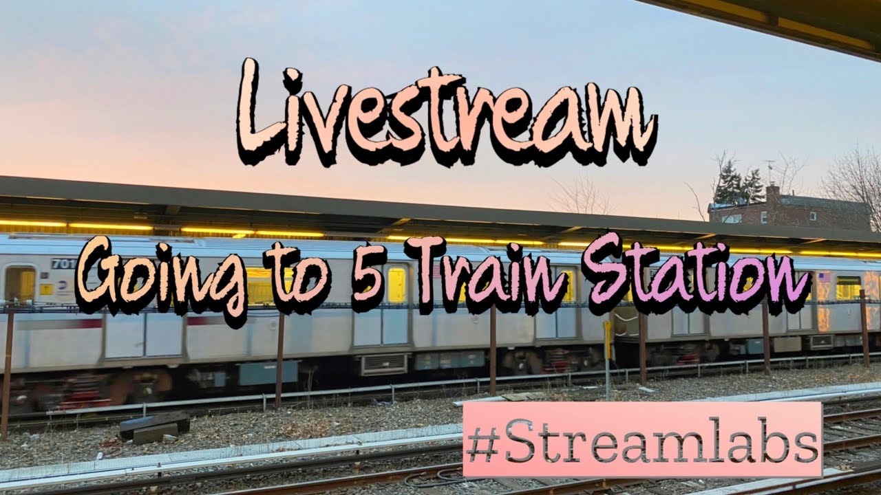 Livestream going to MTA 5 train subway station | NuYowkersvlog - YouTube