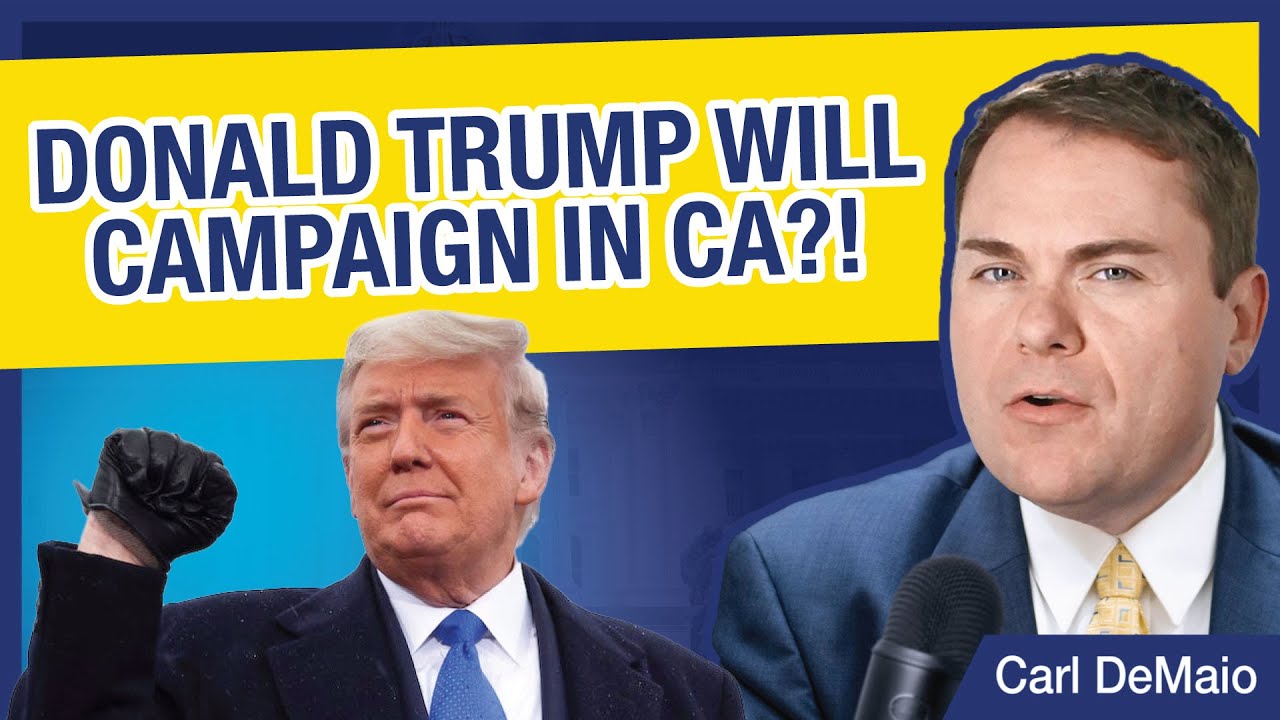 Donald Trump Will Campaign in California! - YouTube