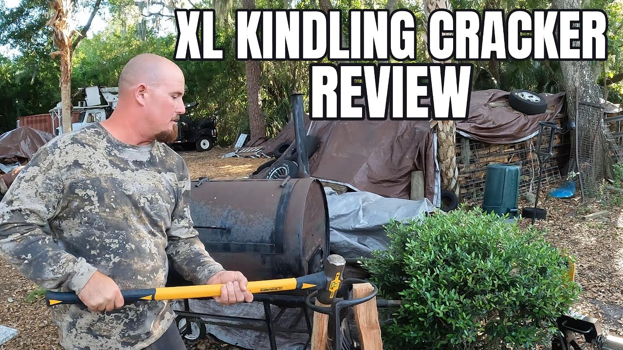 The Safer and Easier way to make kindling with the XL KINDLING CRACKER ...