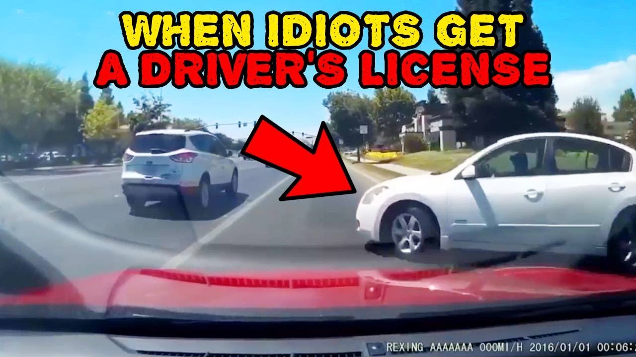 BAD DRIVERS COMPILATION, IDIOTS IN CARS, ROAD RAGE, DRIVING FAILS ...