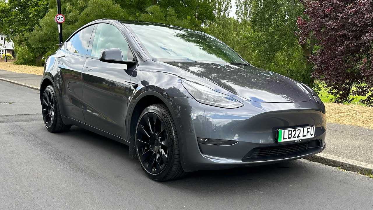 Tesla Model Y Long Range AWD, Full Self Drive - YouTube