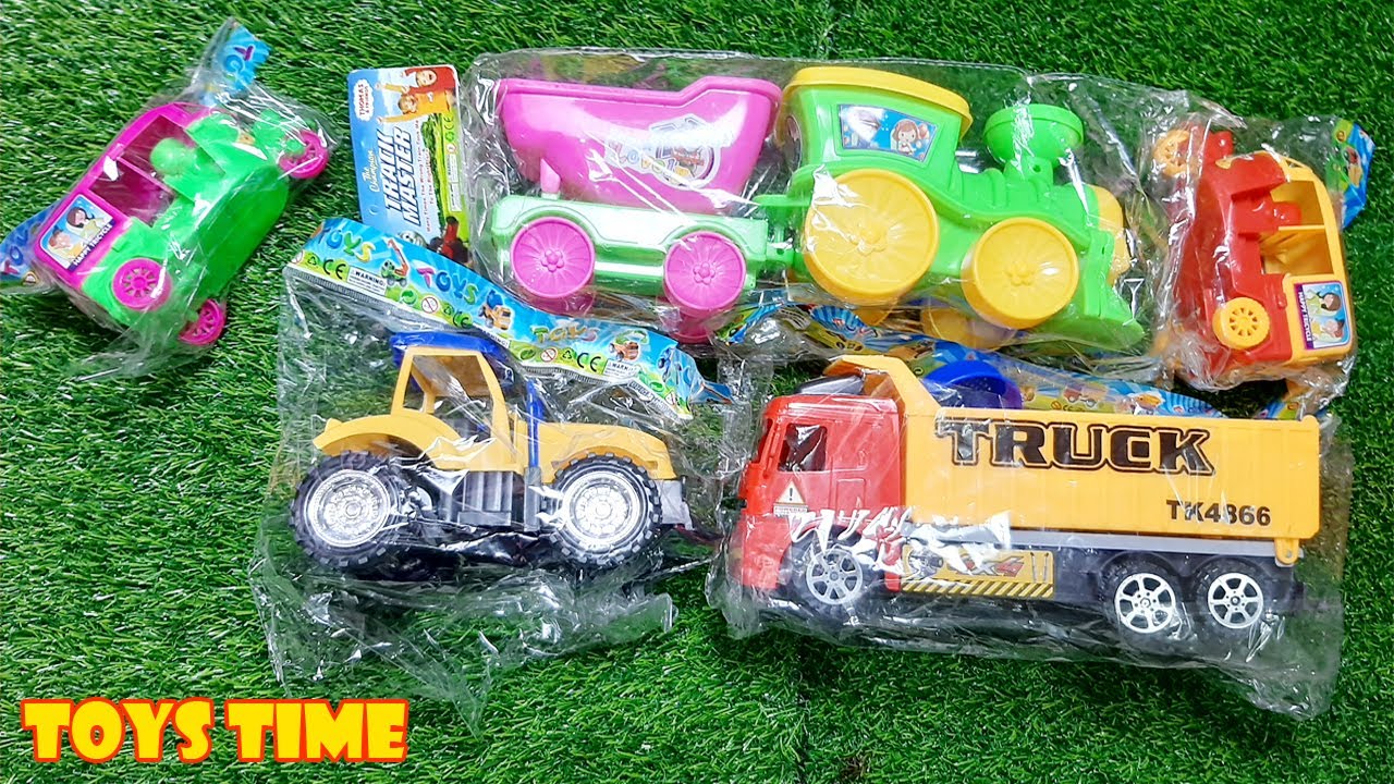 Unpacking of Trucks,Train,Tractor and many more thing is Unboxing Toys ...