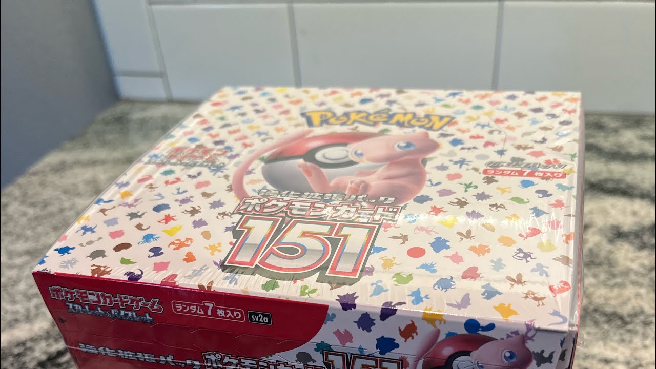 Pokémon 151 Box Opening! - YouTube