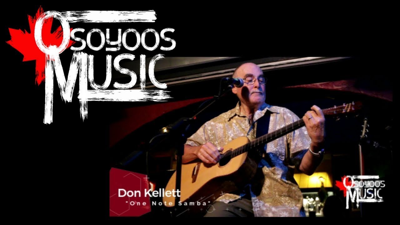 Don Kellett "One Note Samba" LIVE at Jojo's Cafe - Open Mic - YouTube