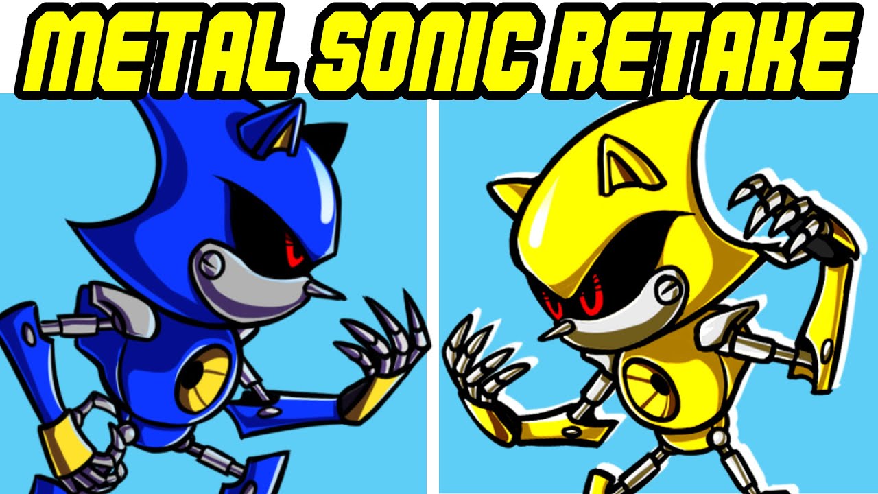 Friday Night Funkin' VS Metal Sonic Retake (Bad Future Beatdown) (FNF ...