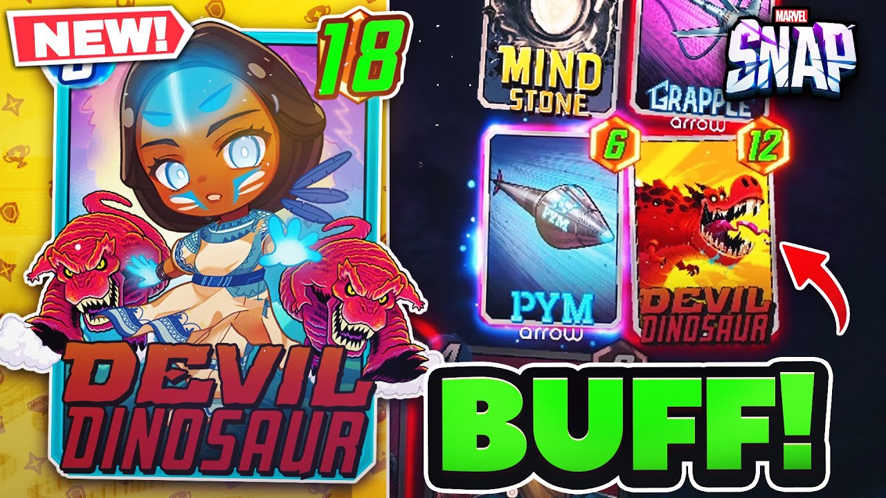 NEW *BUFF* DEVIL DINO & KAHORRI DECK GOES HUGE! | Marvel Snap - YouTube