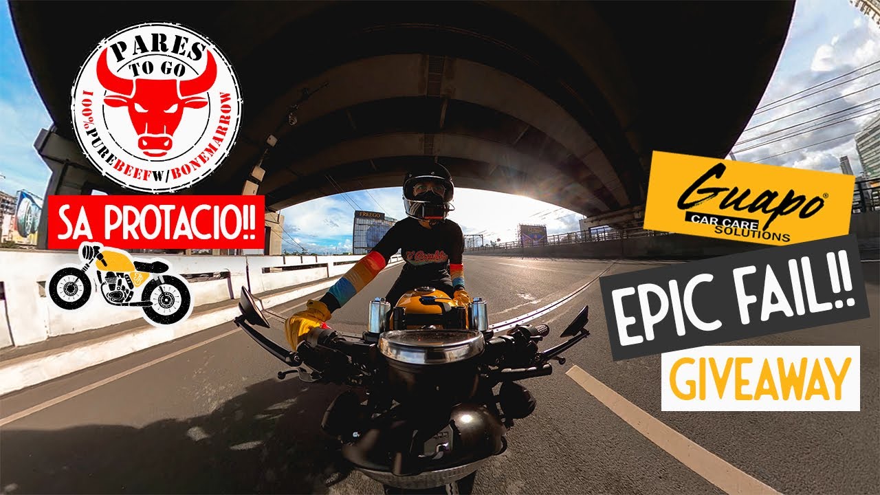 Failed Giveaway | Pares To Go - Protacio, Pasay - YouTube