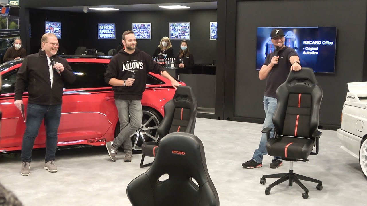 JP Performance & Philipp Kaess bei Recaro zur Vorstellung der neuen ...
