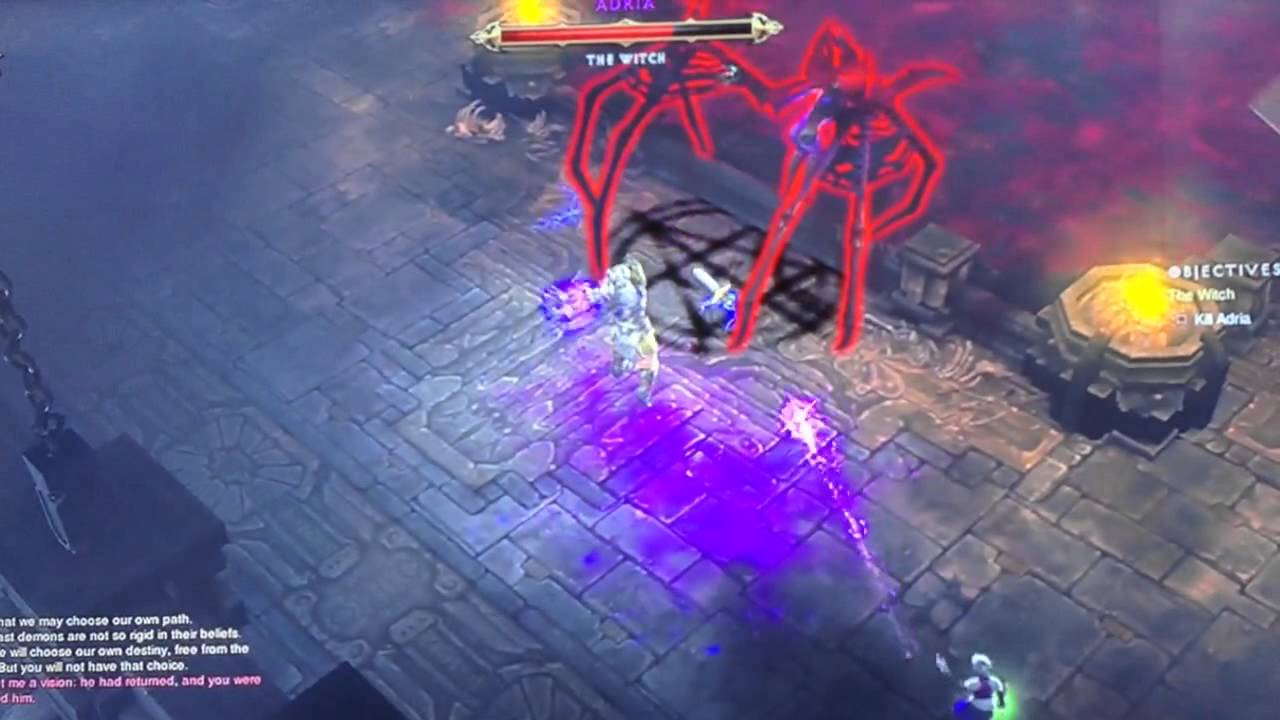 Defeating Adria on diablo 3 - YouTube