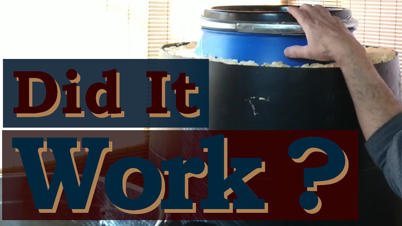 DIY Insulated Mash Tun Test Run W/ Sugar Mash - YouTube