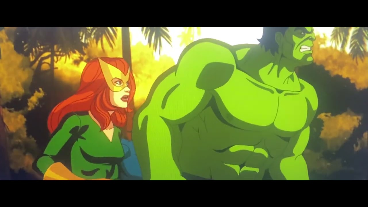 Morph shapes gifts into Hulk x men 97 - YouTube