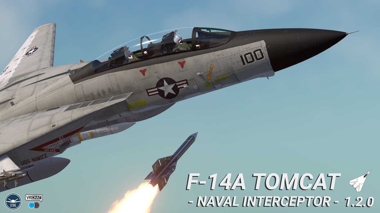 VRChat: F-14A Tomcat - Naval Interceptor - Version 1.2 Trailer - YouTube