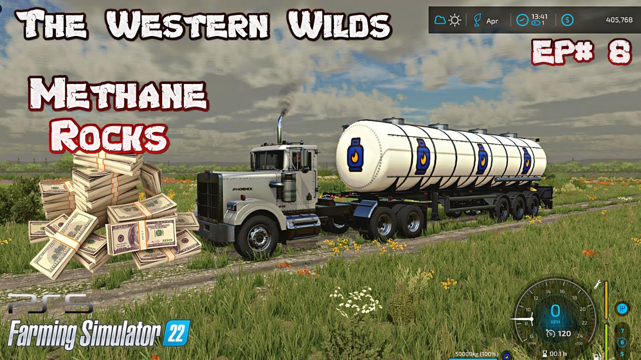 FS22- THE WESTERN WILDS - Methane is Big Cash - Farming Simulator 22 ...