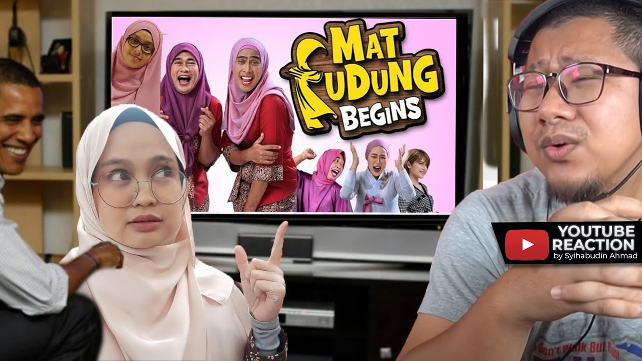 #558 Reaction Trailer Mat Tudung Begins 2!! @HamidahRapaee - YouTube