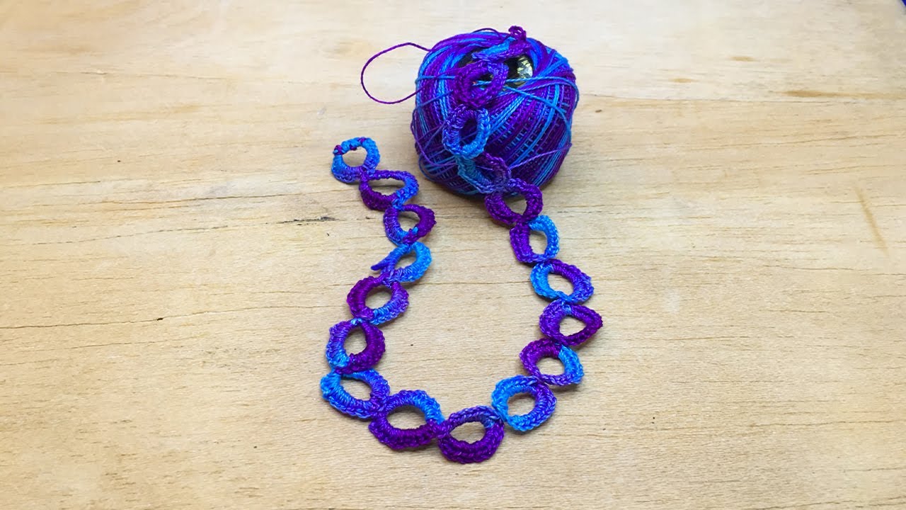 Easy to Crochet Tape Lace | Free Lace Edging Pattern - YouTube