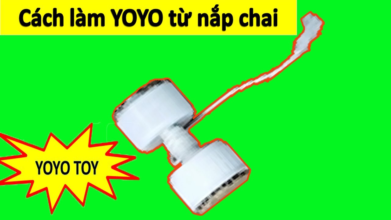 How to make YOYO Toy| ヨーヨーおもちゃの作り方 - YouTube