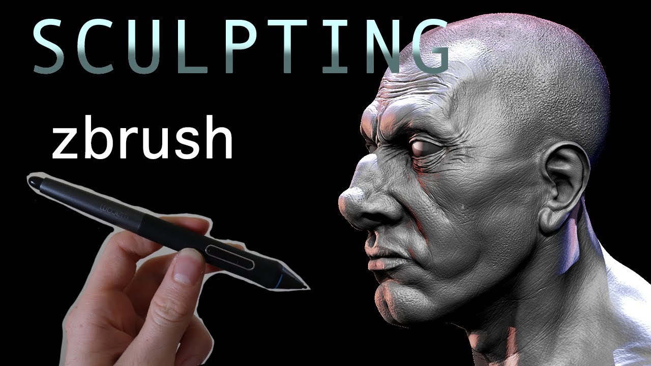 Sculpting a Stylized Old Man zbrush Time-lapse Video - YouTube