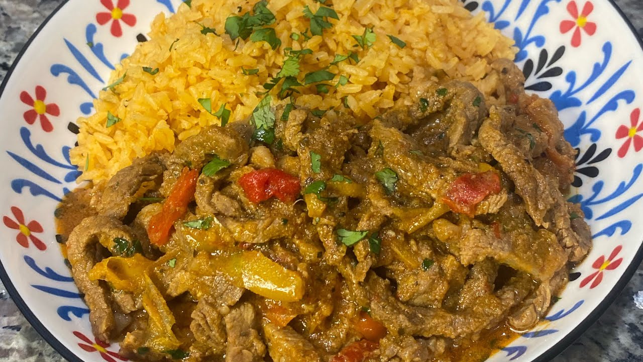 Puerto Rican Style PEPPER STEAK! 🇵🇷 ️ - YouTube