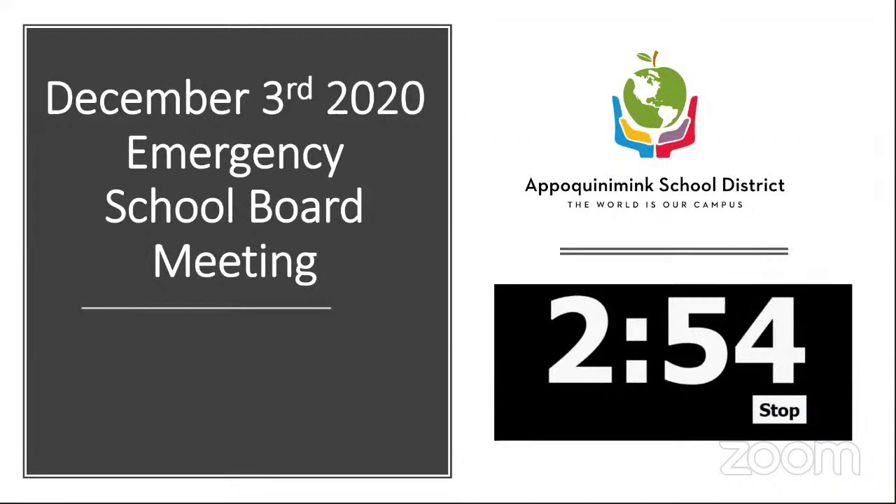 12/4/2020 Emergency School Board Meeting - YouTube