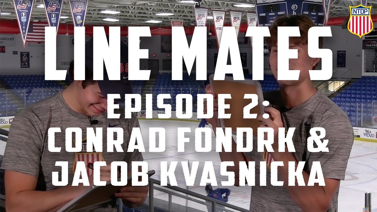 Line Mates Episode 2: Conrad Fondrk & Jacob Kvasnicka - YouTube