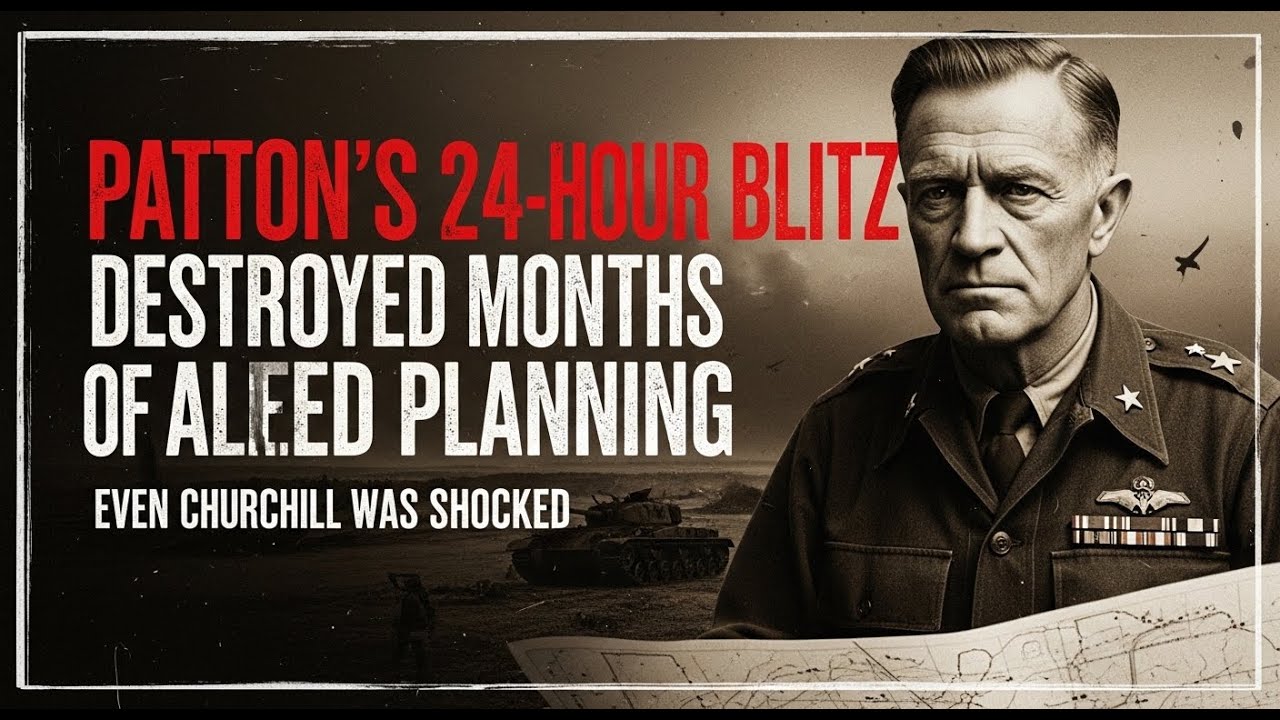 “Patton’s 24-Hour Blitz DESTROYED Months of Allied Planning — Even ...