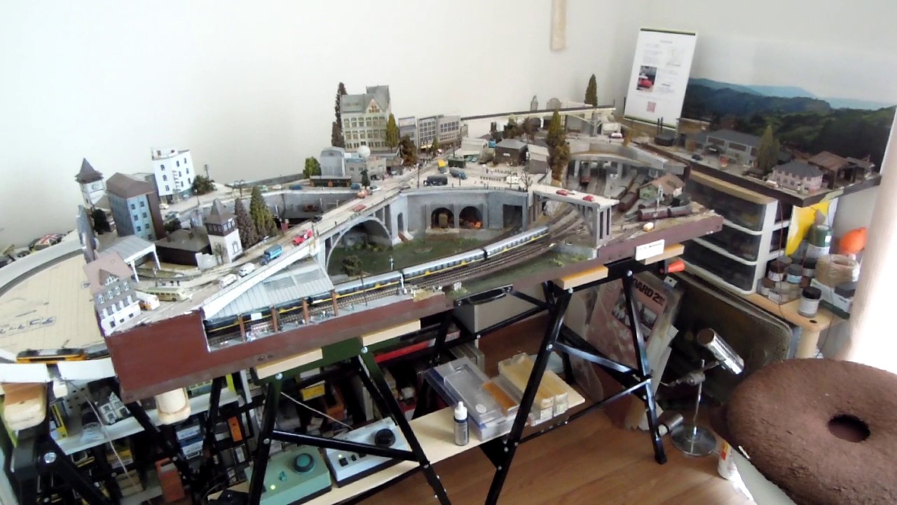 N-scale NS in My Layout - YouTube