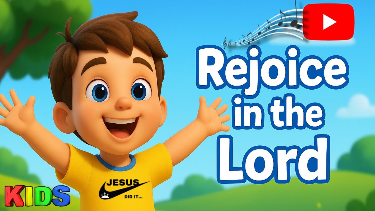 Rejoice in the Lord | Fun & Joyful Kids Song - YouTube
