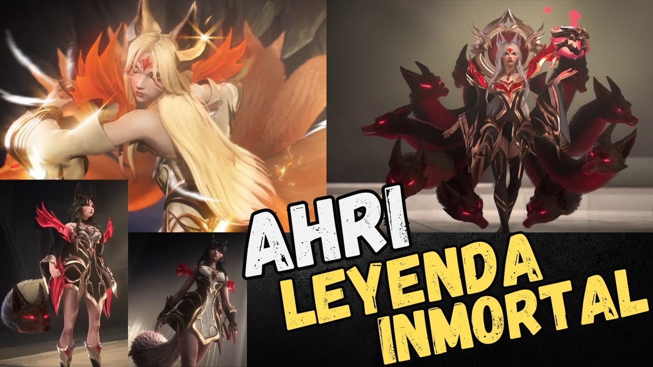 CINEMÁTICA AHRI SKIN DE FAKER - 3 VERSIONES DIFERENTES DE SKIN | League ...