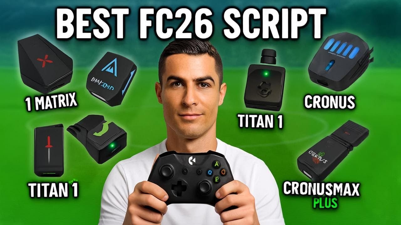 FC 26 ULTIMATE SCRIPT PACK ⚡ XIM Matrix • AimZenix • Cronus Zen • Titan ...