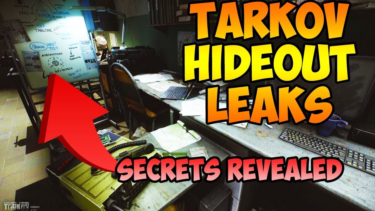 EFT Hideout Gameplay Leaks - YouTube