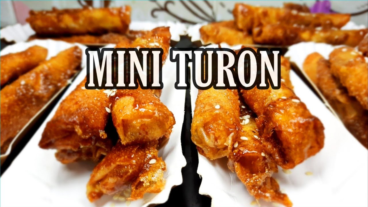 MINI TURON | EASY MERYENDA + TIP KUNG PAANO MAPANATILING MALUTONG ANG ...