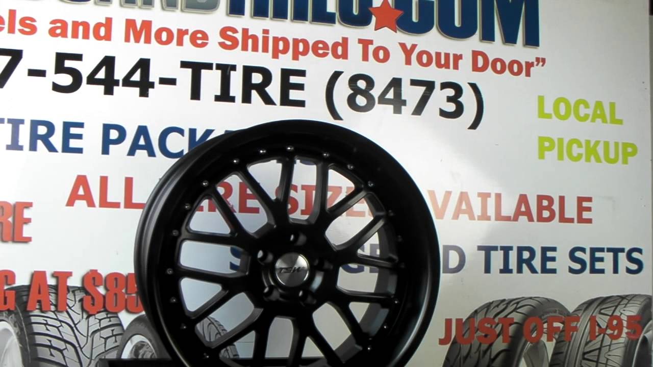 www.DUBSandTIRES.com TSW Wheels TSW Valencia 20 Inch Mesh Matte Black ...
