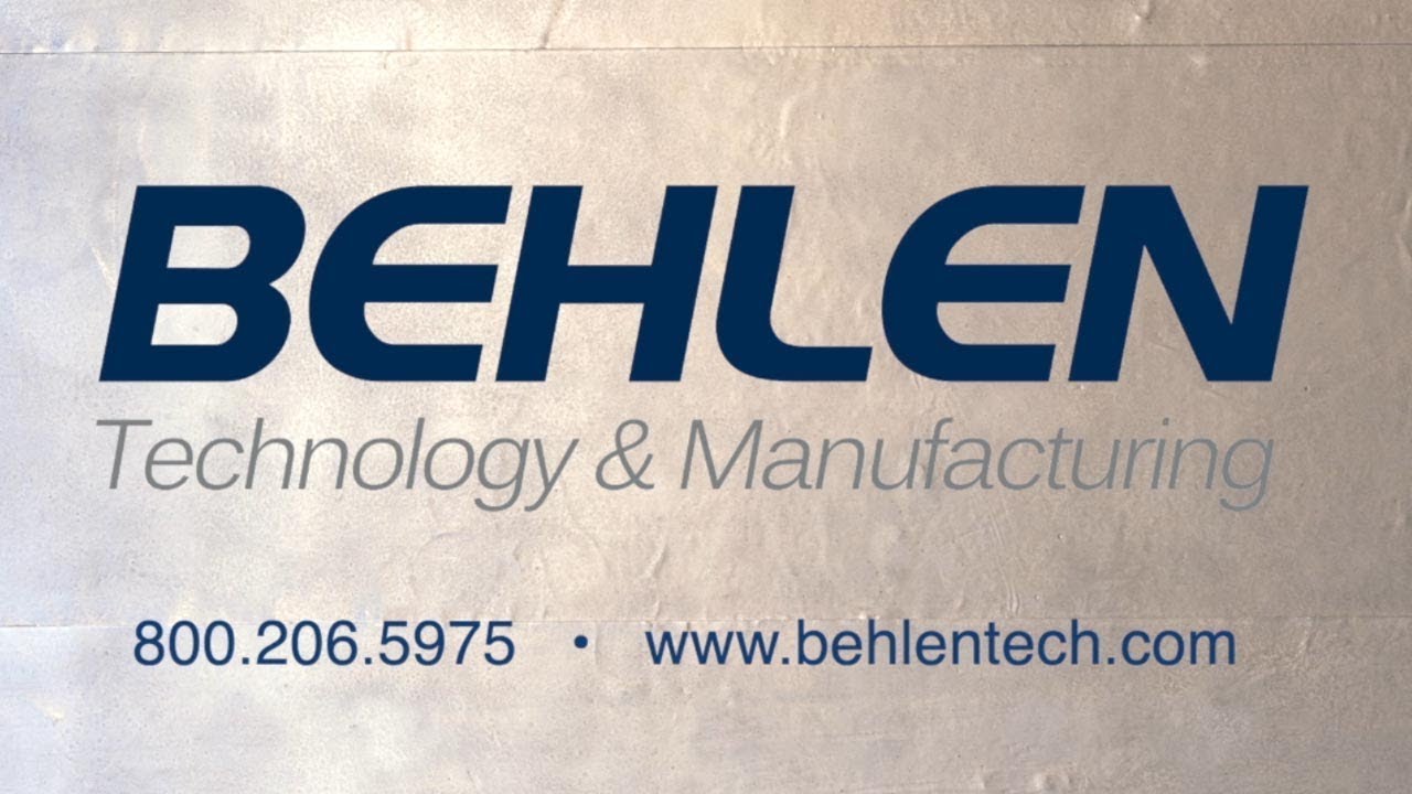 Behlen Technology & Manufacturing - YouTube