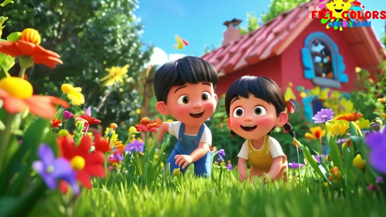 Garden Of Learning- English Baby Poem | Nursery Rhymes for kids and ...