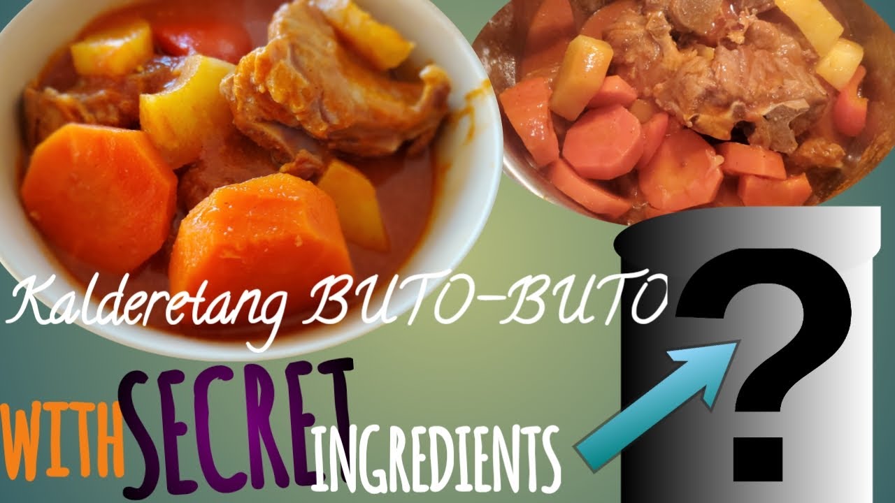Kalderetang butobuto (easy recipe) - YouTube