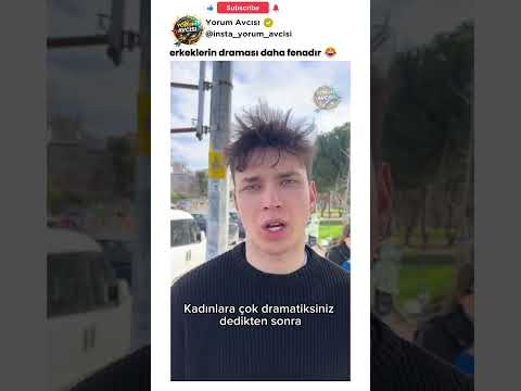 Erkeklerin kadınlardan daha çok abartması | Komik Yorumlar #komikyorumlar