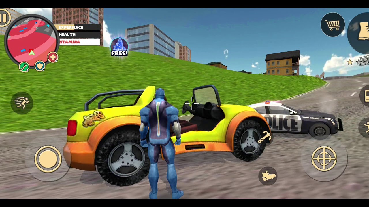 Rope hero vice town - YouTube