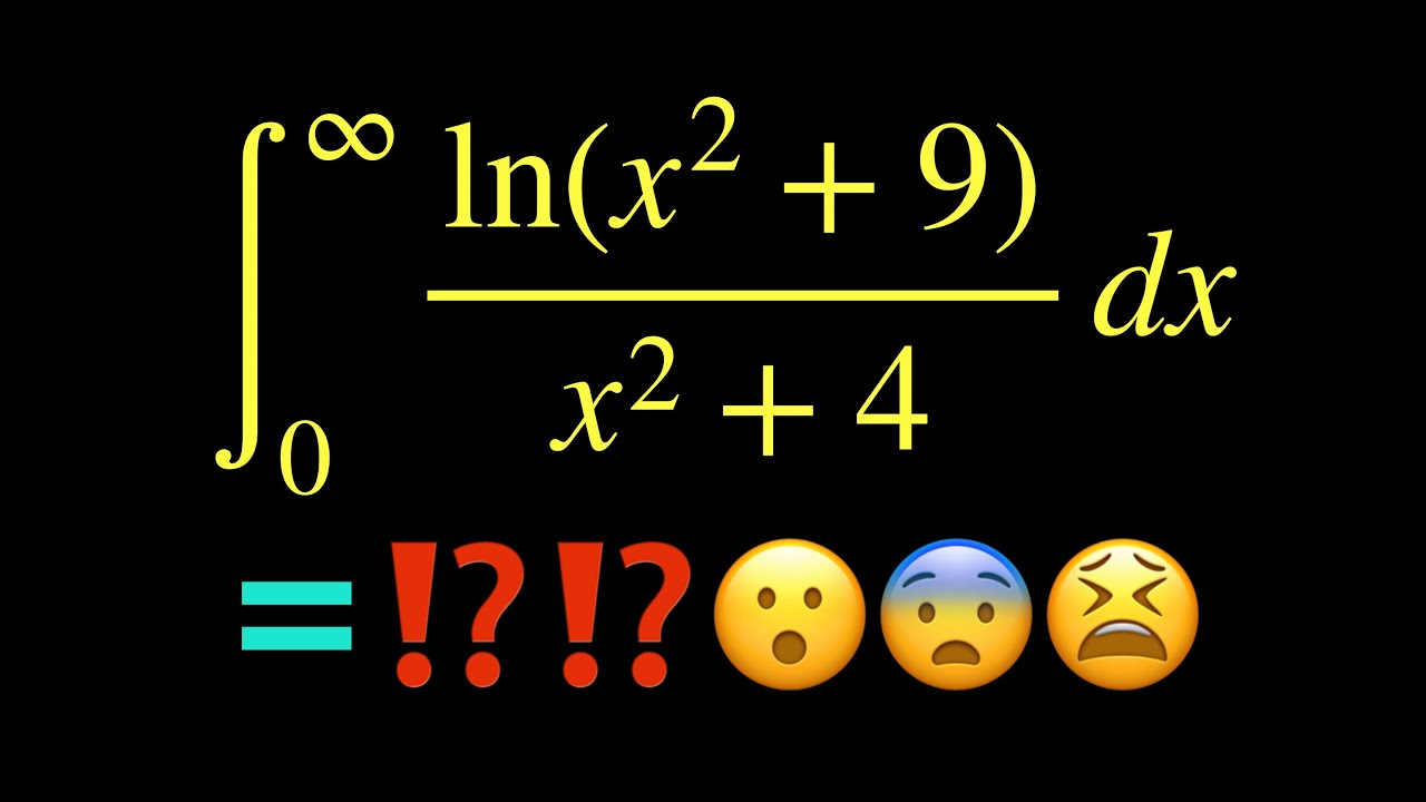 ∫ln(x² + 9)/(x² + 4) dx [0, ∞]. Can we solve this problem using Feynman ...