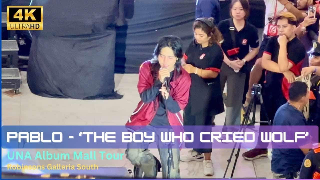 [FANCAM] PABLO - 'The Boy Who Cried Wolf' Performance at UNA Tour ...