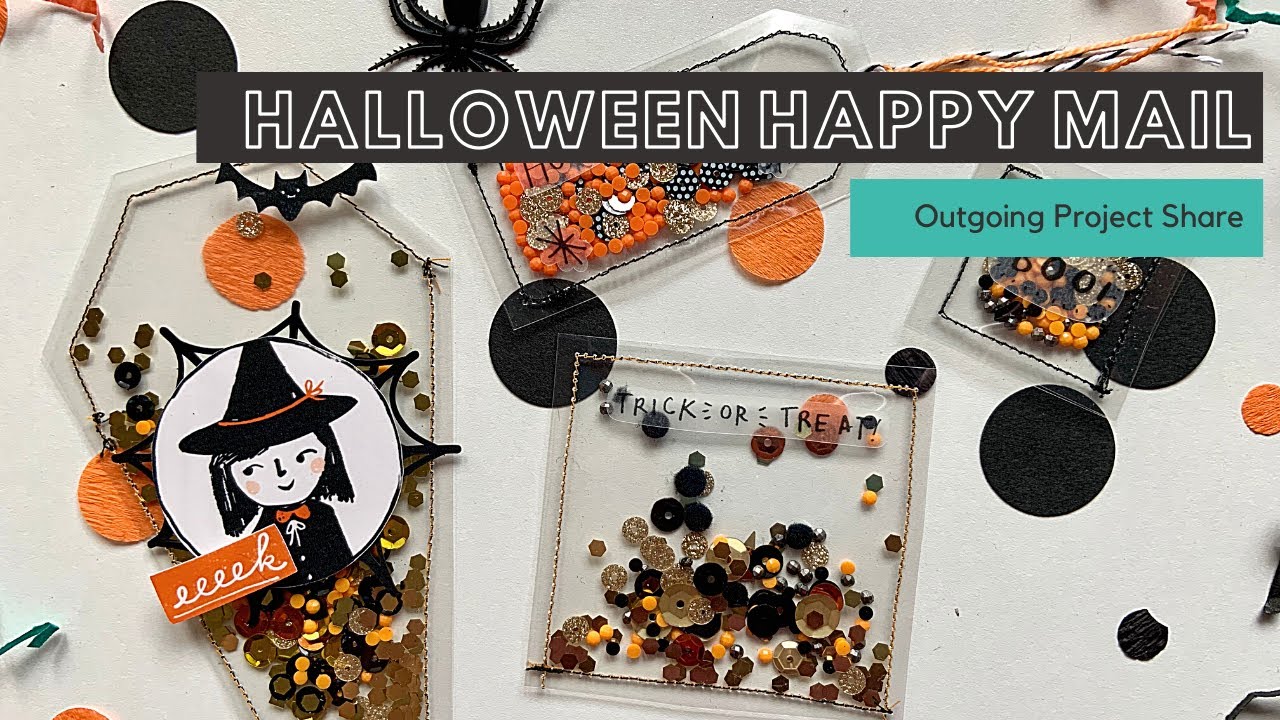 Halloween Happy Mail Part 1 | Project Share - YouTube