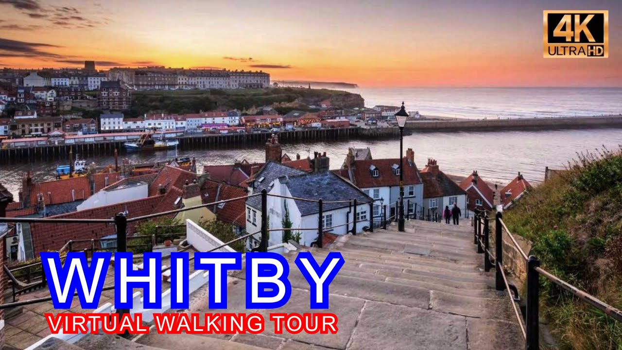 Whitby Virtual Walk, 4K, #asmr - YouTube