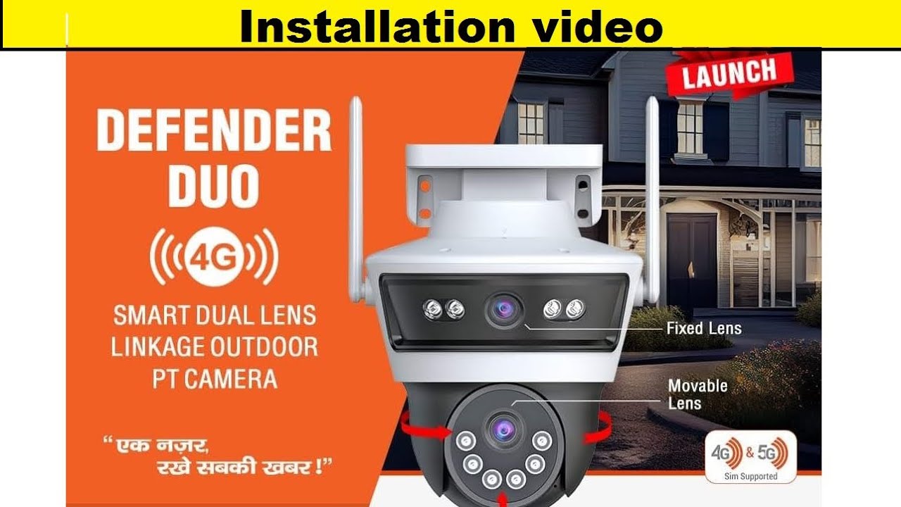 Secureye Defender Duo Camera Installation Video - YouTube