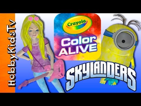 Crayola COLOR ALIVE Coloring Books - YouTube