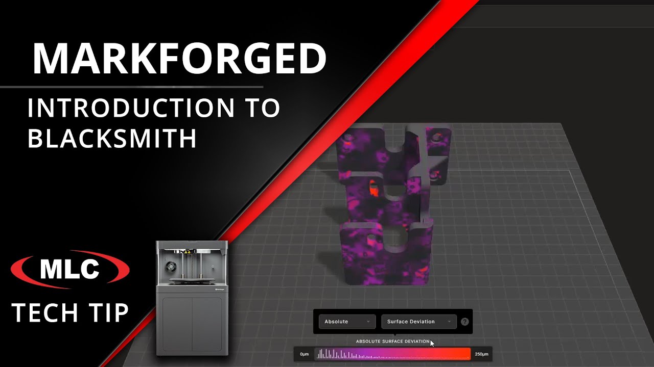 Introduction to Blacksmith - Markforged Industrial Series 3D Printer - Eiger - YouTube