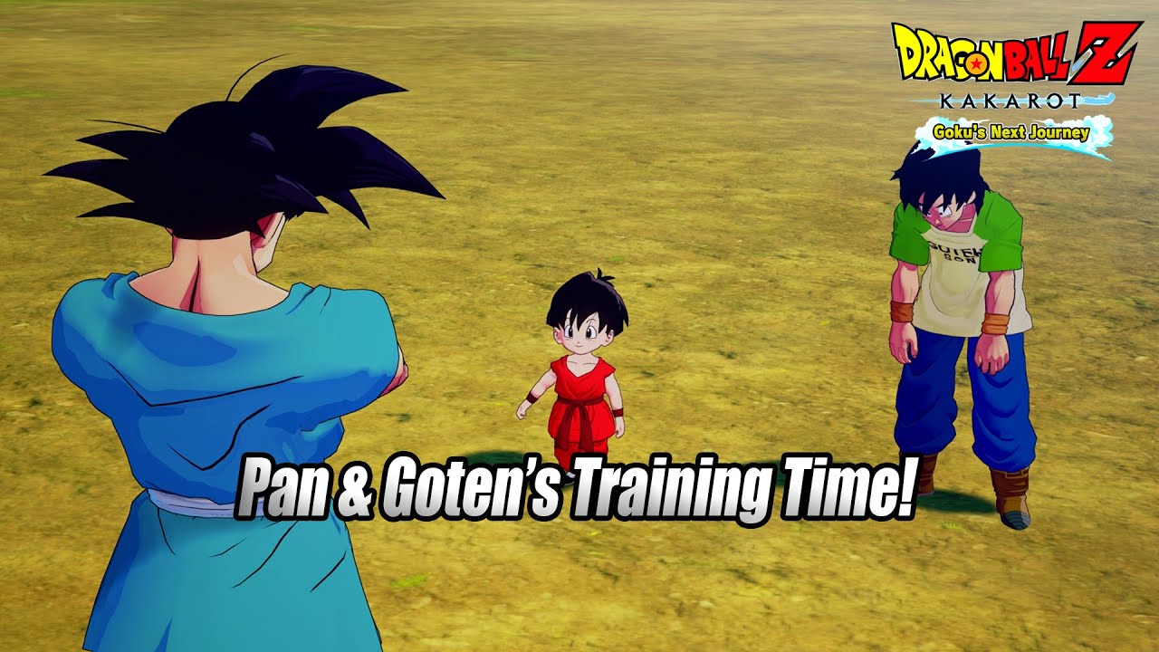 Dragon Ball Z kakarot - Goku's Next Journey - Pan & Goten's Training ...