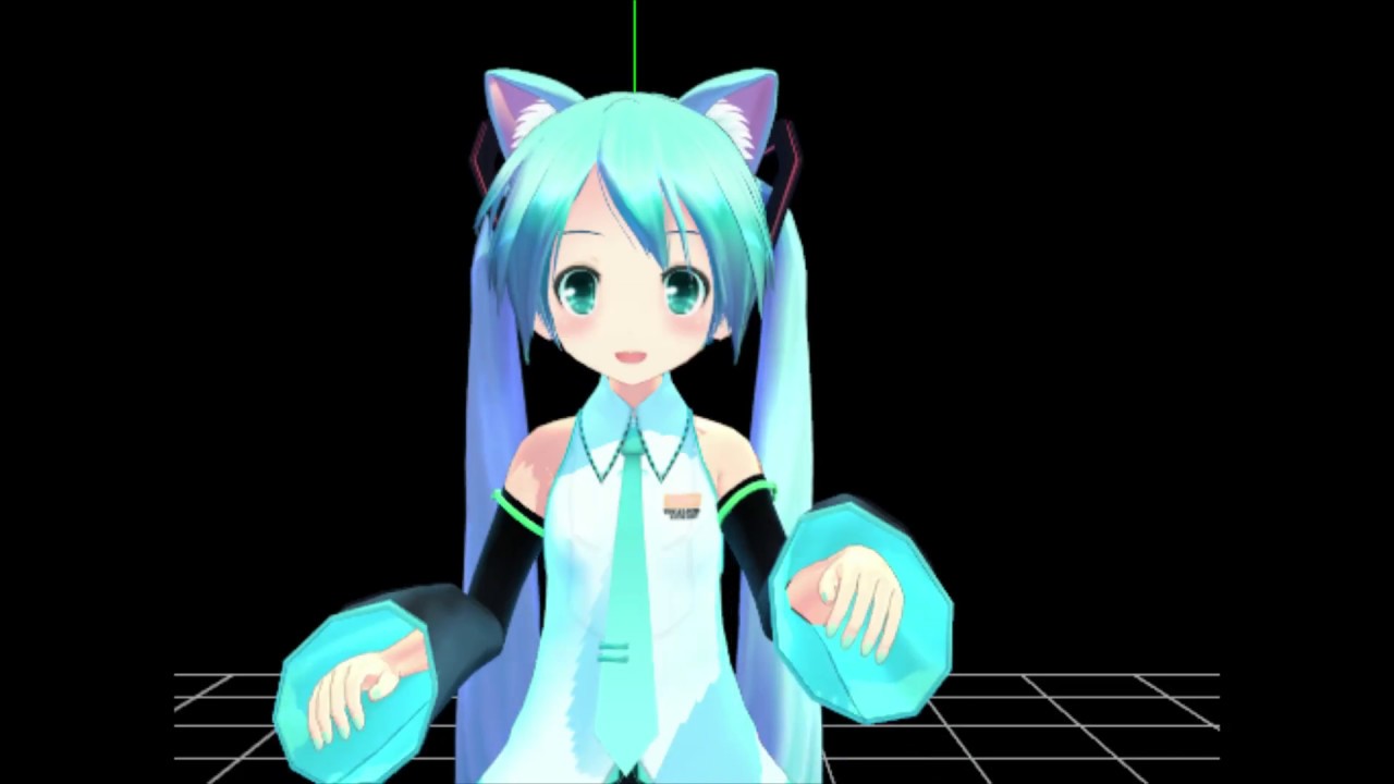 Cat Miku [MMD] - YouTube